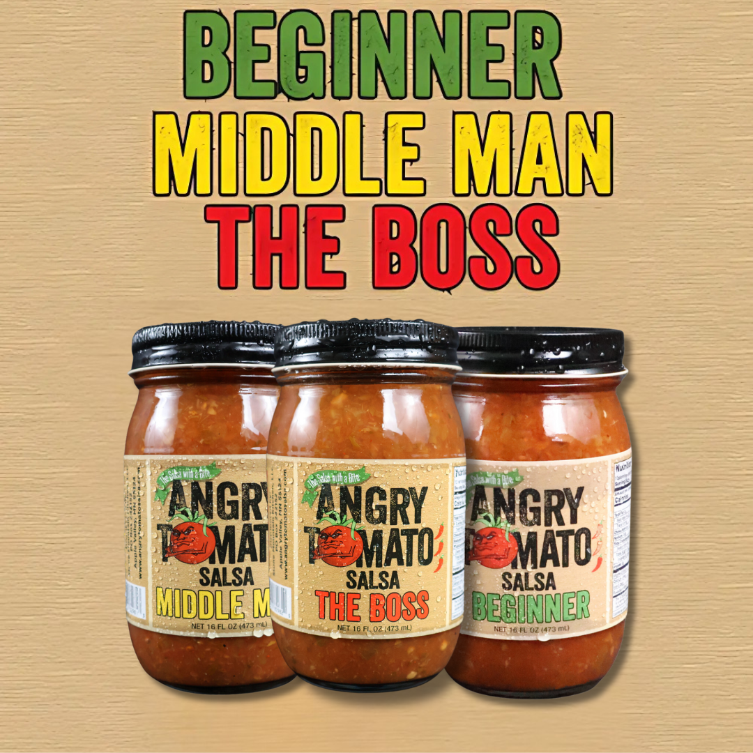 The Three Amigos | Angry Tomato Salsa